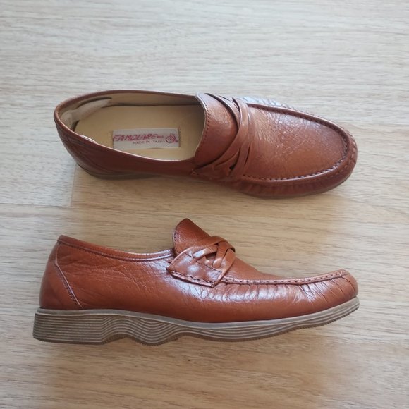 Famolare | Shoes | Vintage Famolare Made In Italy Leather Loafer Wave ...
